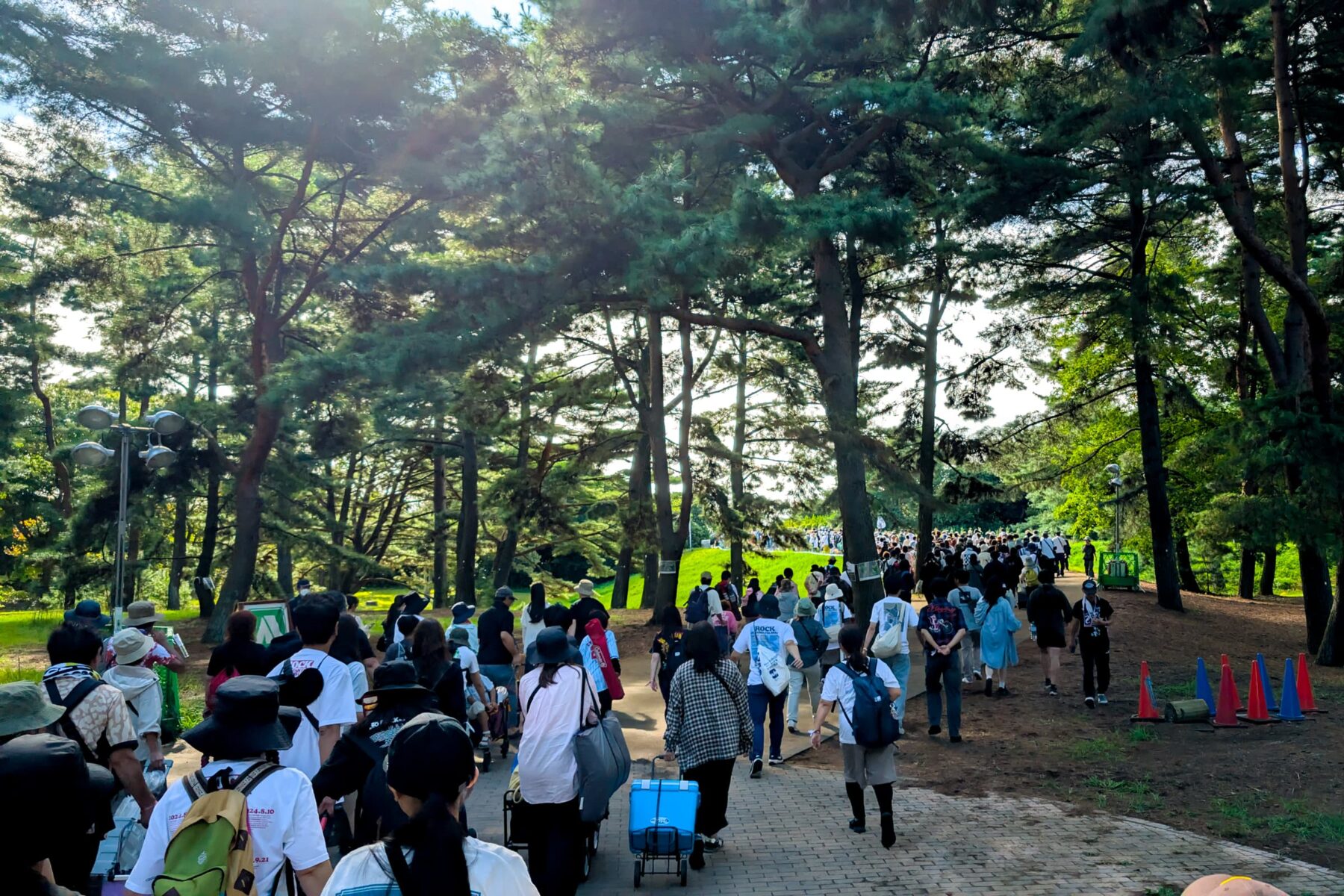 【RIJFライブレポ#1】ロッキン2024ひたちなか参戦【入場～イスゾーン確保が大変だった件】 ｜旅ブログ enucla